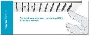 Sapho Sapho, SLIM hlavová sprcha, Ø 400mm, nerez lesk