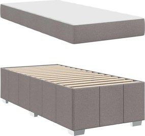 Rám postele Taupe 120 x 190 cm textil 3398276