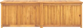 Zahradní box 175 x 50 x 55 cm masivní teakové dřevo 318734