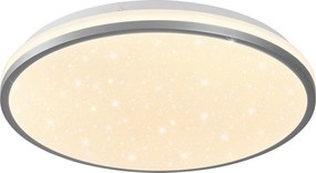 Livarno® Stropní LED svítidlo s nastavitelným tónem barvy (chrom)