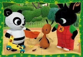 Liscianigioch Bing puzzle Bing a jeho přátelé / 2x12 dílků / od 3 let