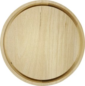 AMADEA Dřevěné servírovací prkénko - podnos, masivní dřevo, 21 cm