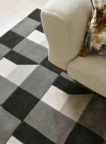 Brink&Campman Harlequin Blocks slate 141904 140x200cm grey