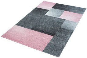 Koberce Breno Kusový koberec LUCCA 1810 Pink, Růžová, Vícebarevné, 80 x 150 cm