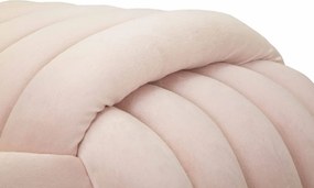 Lavice Softy 90 cm samet růžová