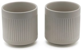 Šedé porcelánové šálky v sadě 2 ks 300 ml Skagen – Bredemeijer