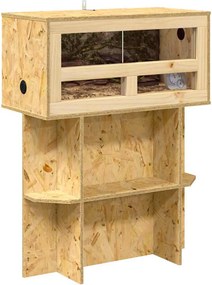 Terárium Hnědá 60 x 30 x 80 cm OSB 3397895