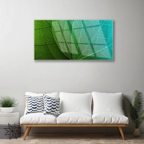 akrylový obraz Abstrakce Listy Rostlina 100x50 cm