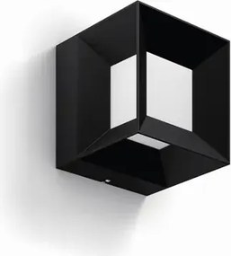Philips 16480/30/P0 Parterre černá / Venkovní nástěnné LED svítidlo /