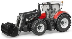 Bruder 03181 Traktor STEYR 6300 Terrus s čelním nakladačem