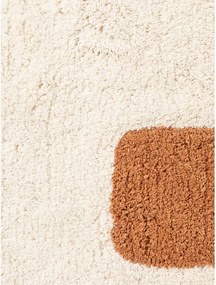 Oranžový/krémový pratelný/ručně tkaný bavlněný dětský koberec 140x200 cm Snuggle Doro – Hanse Home