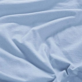 Napínací prostěradlo jersey s elastanem modré 90 x 200 cm