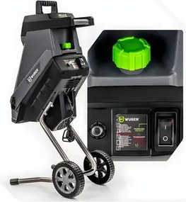 WUB W94205 / Zahradní drtič / Nožový systém / 2500 W / Koš 45 l