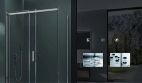 design sprchový kout RAVENA 18 - CHROM 100-140cm