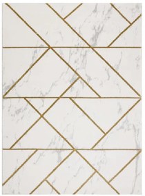 Hans Home | Kusový koberec Emerald geometric 1012 cream and gold - 240x330