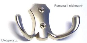 kovový věšák ROMANA II Varianta: věšák ROMANA II mosaz patina