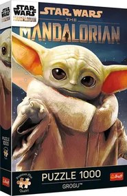 TREFL Puzzle Premium Plus Star Wars: Mandalorian - Grogu / 1000 dílků