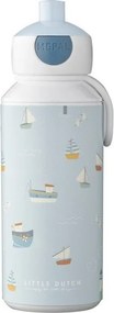 Dětská lahev v bílé a světle modré barvě 400 ml Sailors bay – Mepal