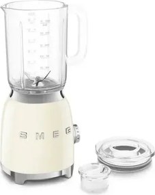 SMEG BLF03CREU béžová / Stolní mixér / 800 W / 1.5 l / 4 programy
