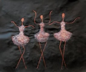 Andělské baletky - 50 x 60 cm