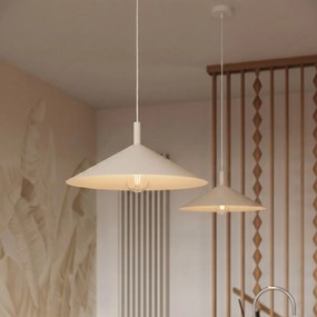Sollux Lighting Závěsné svítidlo NOX 40 béžové