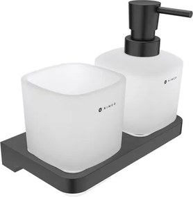 Nimco Maya držák na kartáčky a dózy černá MAC2905831CT90
