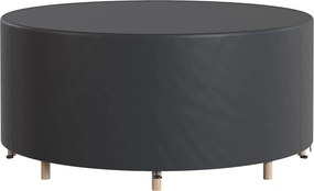 Outsunny ochranný obal na kulatý zahradní nábytek – 420D voděodolný Oxford, ochrana UV30+, pro kulaté stoly a stohovatelné židle Ø214 × 70 cm | Aosom