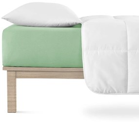 Zelené napínací prostěradlo jersey 200x220 cm Boxspring – Andrea Simone