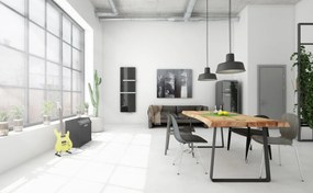 Isan Arte 1765 x 456 mm koupelnový radiátor bílý