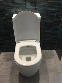 CREAVIT Grande XXL WC kombinované s bidetem, velké, šířka 42 cm, GR3641