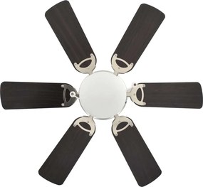 vidaXL Ozdobný stropní ventilátor se světlem 128 cm [50538] Barva: Bílá
