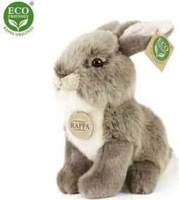 RAPPA Plyšový zajíc 20 cm / ECO-FRIENDLY / od 0 měsíců