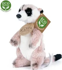 RAPPA Plyšová surikata stojící 14 cm  / ECO-FRIENDLY / od 0 měsíců