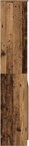 Skříň highboard Staré dřevo 70x35x180 cm kompozitní dřevo 3328478