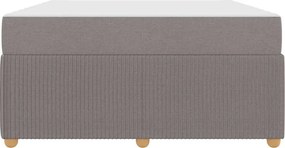 Rám postele Taupe 160 x 200 cm textil 3398409
