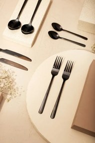 Sada příborů B2LUGANO černá 24 ks 854274