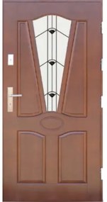 Archo - Venkovní vchodové dřevěné dveře Masivní D-31 105083