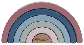 Dřevěná skládací hračka Kindsgut Rainbow