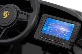 Elektrické autíčko Porsche Spyder RS ​​718 MP4 černé