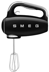 SMEG 50´s Retro Style ruční elektrický šlehač, černý, HMF01BLEU