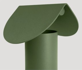 Khaki hliníková LED stolní lampa (výška 15 cm) BISCUIT – Thoro
