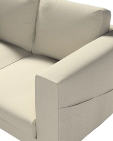 Potah na pohovku IKEA Norsborg 2-místná barva béžová látka pletený vzor