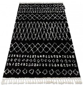 Dywany Luszczow Kusový koberec BERBER ETHNIC 63802, černá bílá Rozměr koberce: 200 x 290 cm