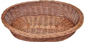 Proutěný koš / pelech pro psa přírodní 90 cm 170340