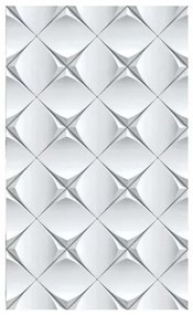 DIMEX | Vliesová fototapeta na zeď 3D umělecká zeď MS-2-0297  | 150 x 250 cm | bílá, šedá