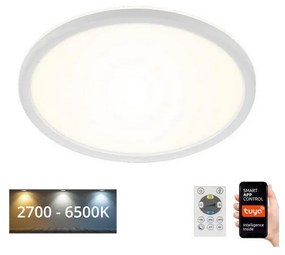 Briloner Briloner 7058-016 - LED Stmívatelné svítidlo SLIM LED/18W/230V Wi-Fi Tuya + DO BL1199