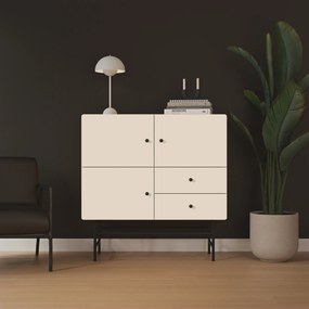 TENZO Dřevěný kabinet COCKTAIL krémový 9004945008