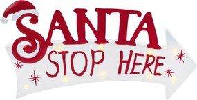 Livarno® Vánoční LED dekorace (Santa Schild)