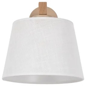 Brilagi - Nástěnná lampa LATTE SABIA 1xE27/15W/230V borovice/bílá