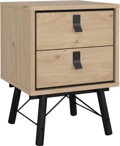FALCO Noční stolek Rain 2s jackson hickory